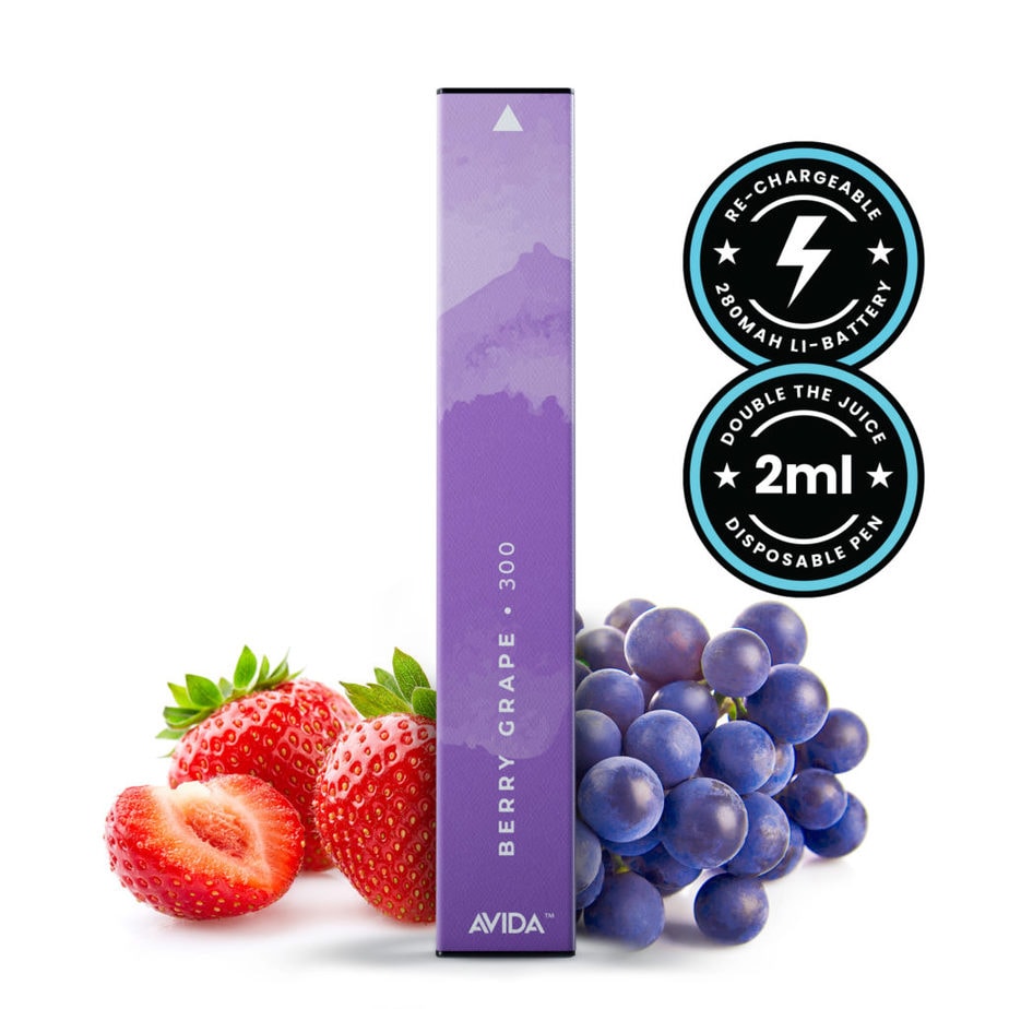 Strawberry Grape CBD Vape Pen - Avida CBD