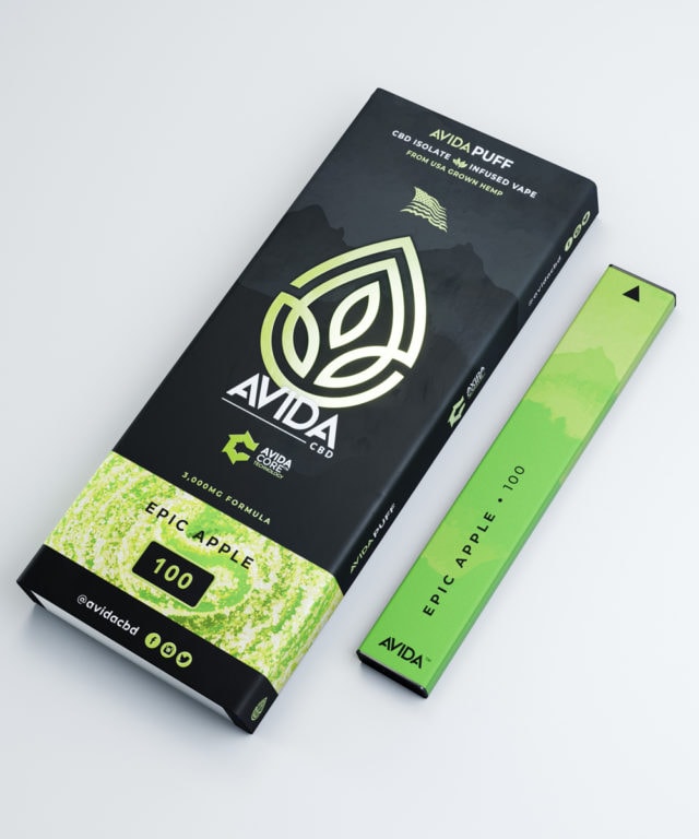 Epic Apple CBD Vape Pen - Avida CBD