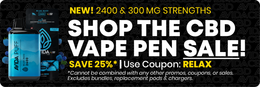 CBD Vape Pens - Best Rated | 7+ Flavors